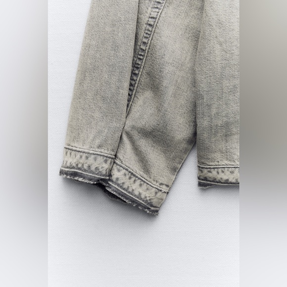 Zara | Tops | Zara Exposed Shoulder Denim Top Xs New With Tags | Poshmark